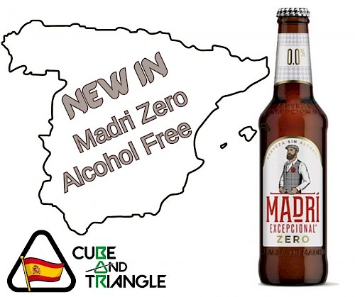 Madri Zero is now stocked on the bar | Cube and Triangle
